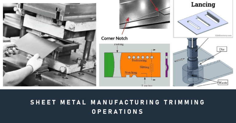 Different Types of Trimming Operations in Sheet Metal Manufacturing