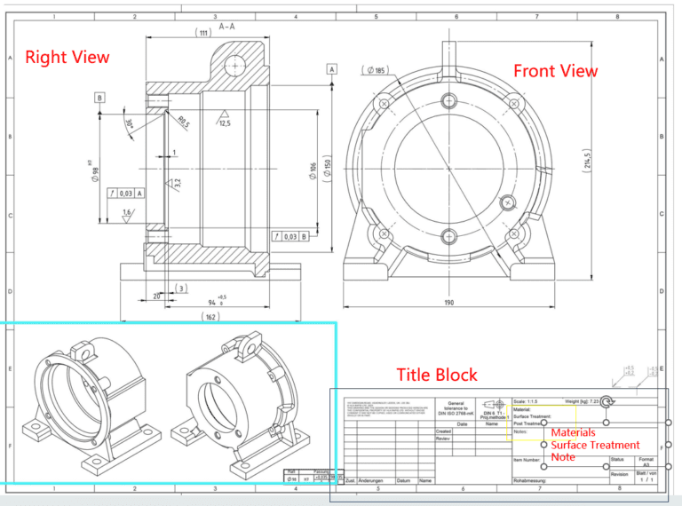 2D Drawing Interpretation for CNC Machining