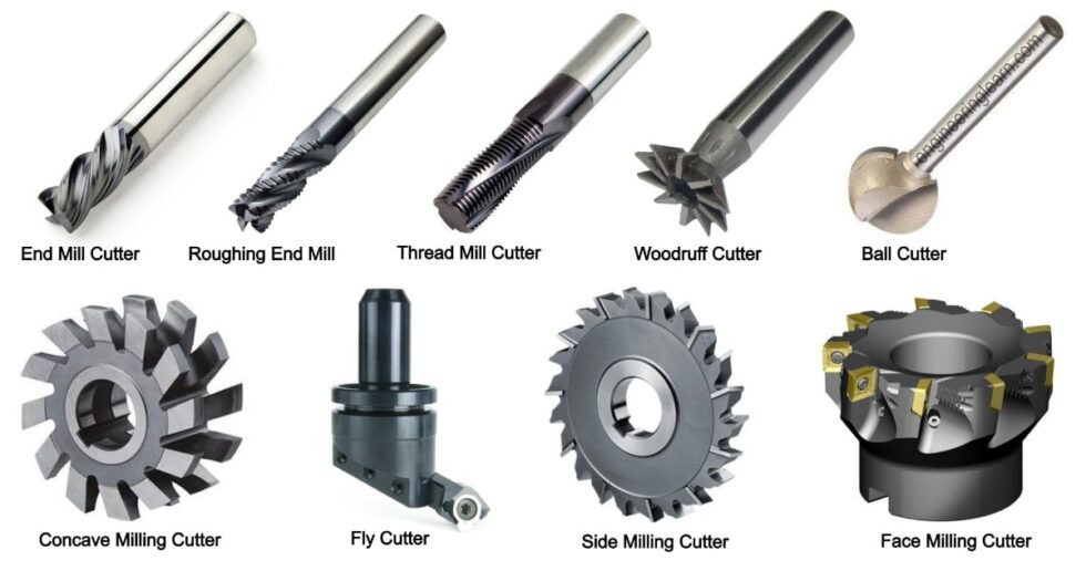 Understanding Milling Cutters in CNC Machining