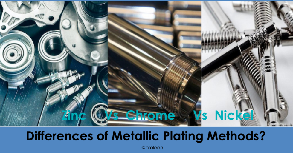 Difference Between Chrome Plating, Zinc Plating, and Nickel Plating