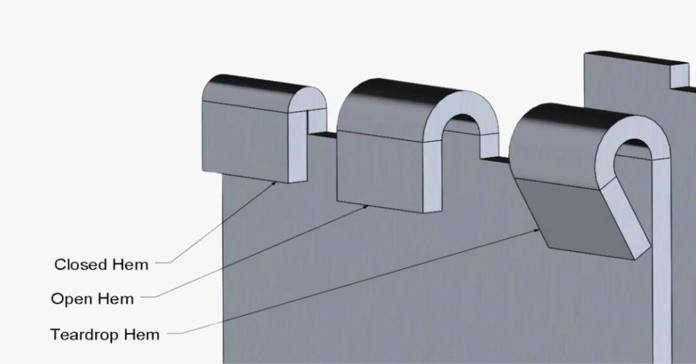 Sheet Metal Hemming: Process, Methods, and Tips